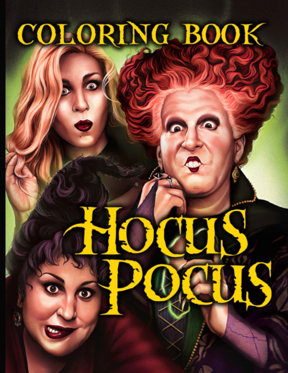 Hocus Pocus Coloring Book: Premium Unofficial Adults Coloring Books by ...