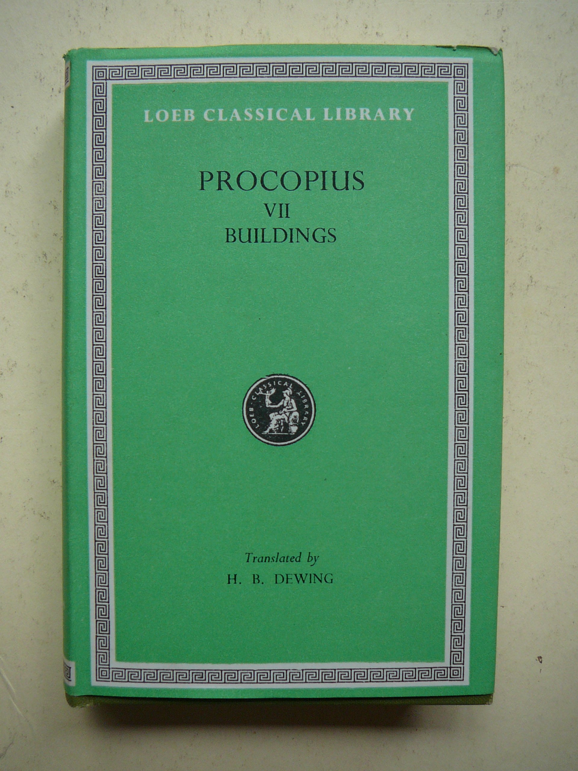 On Buildings (Loeb Classical Library) by Procopius | Goodreads