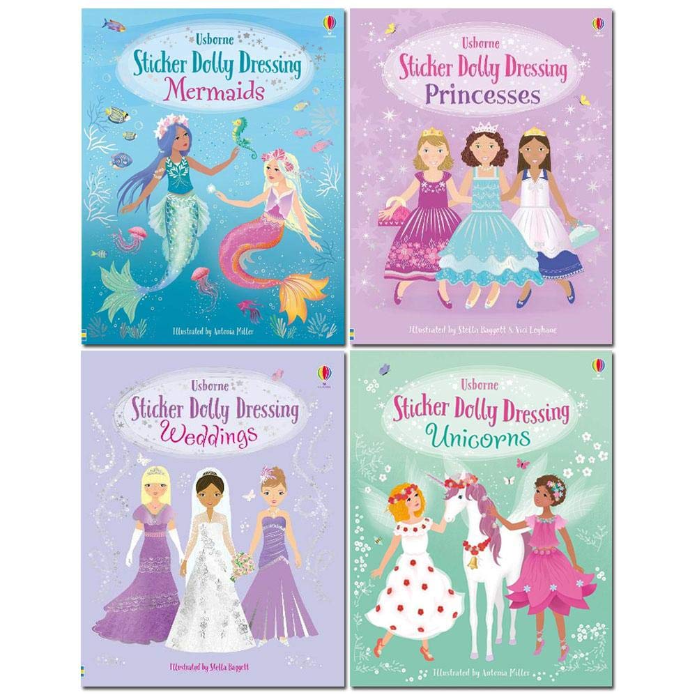 Sticker Dolly Dressing 4 Books Collection by Fiona Watt | Goodreads