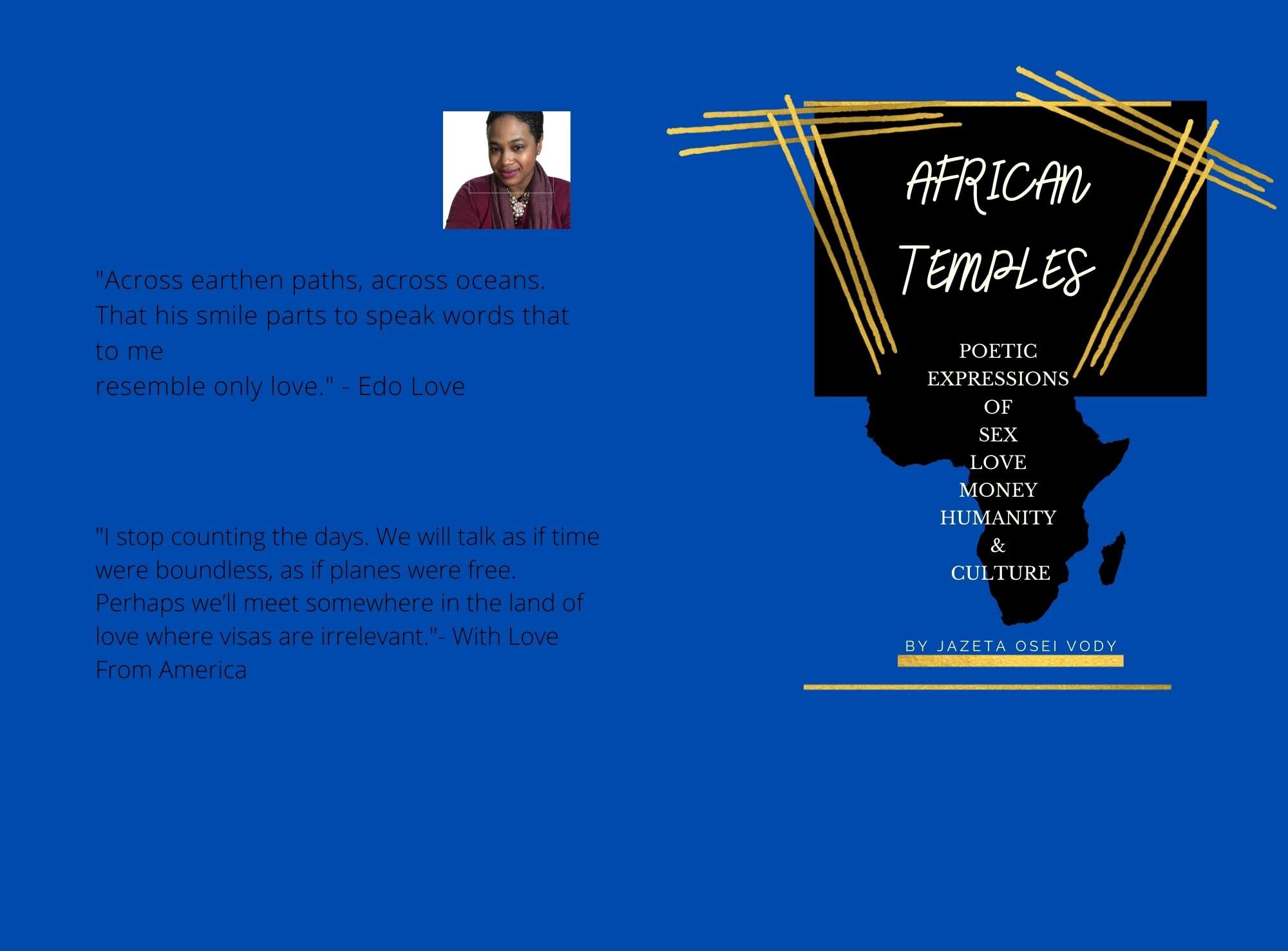 African Temples: 35 Poetic Expressions of Sex. Love, Money, Humanity ...