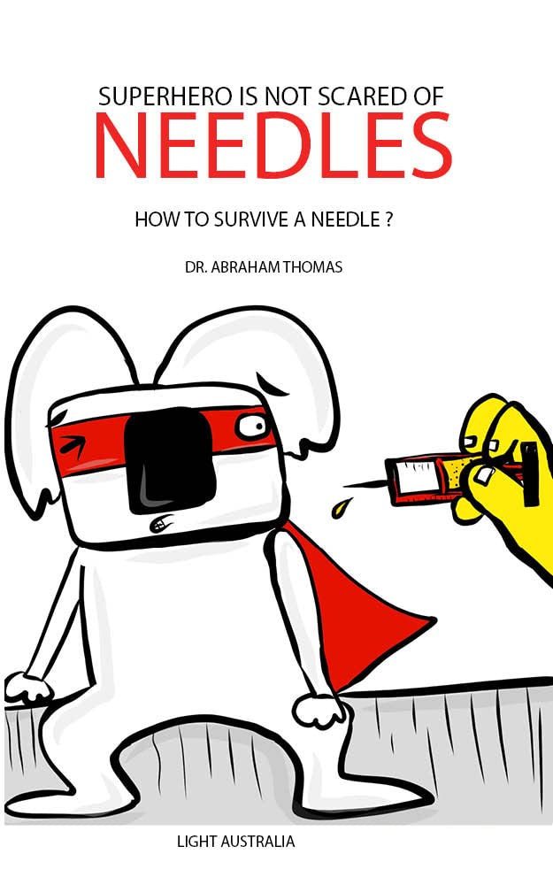 SUPERHERO IS NOT SCARED OF NEEDLES: How to survive a Needle ? by ...