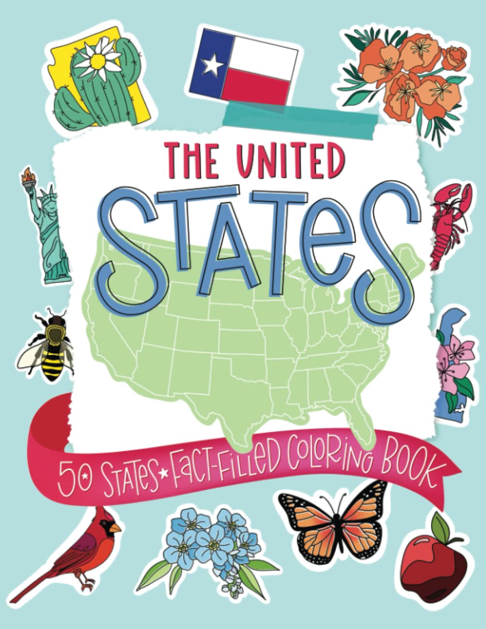 50 States Fact-Filled Coloring Book by June & Lucy Kids | Goodreads