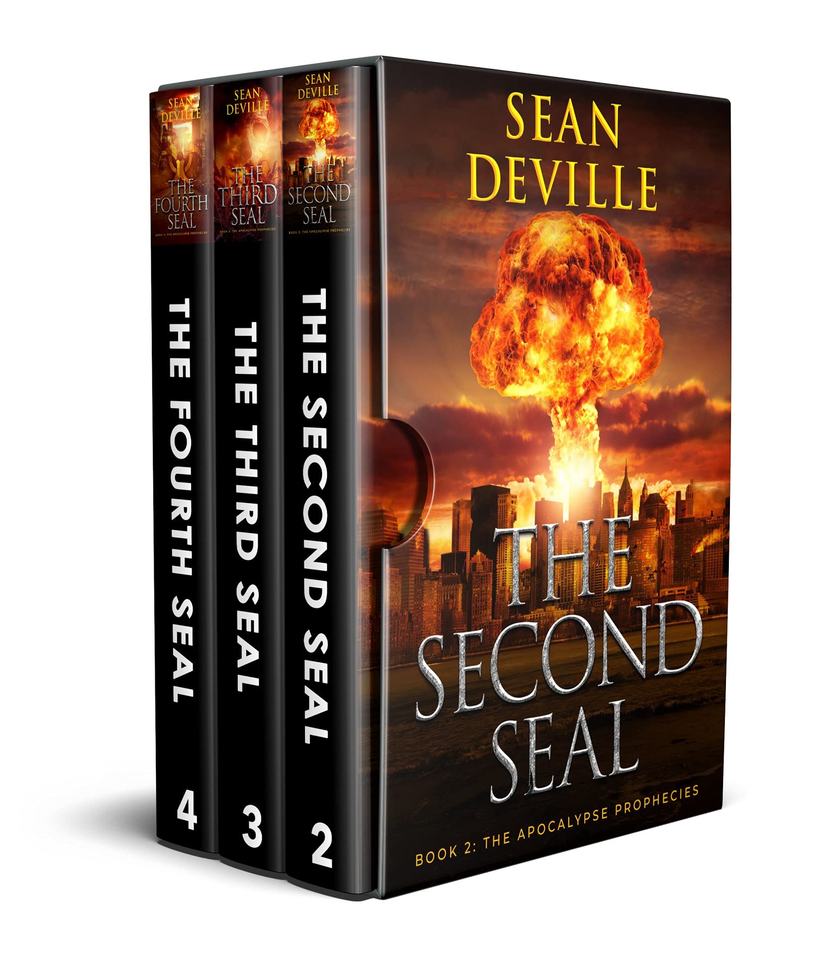 The Apocalypse Prophecies Books 2, 3, 4: The Second Seal, The Third ...