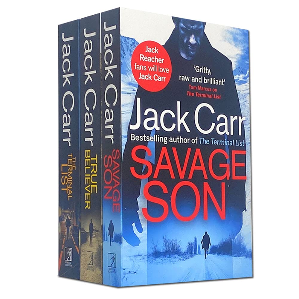 Jack Carr James Reece Series 3 books Collection Set by Jack Carr ...