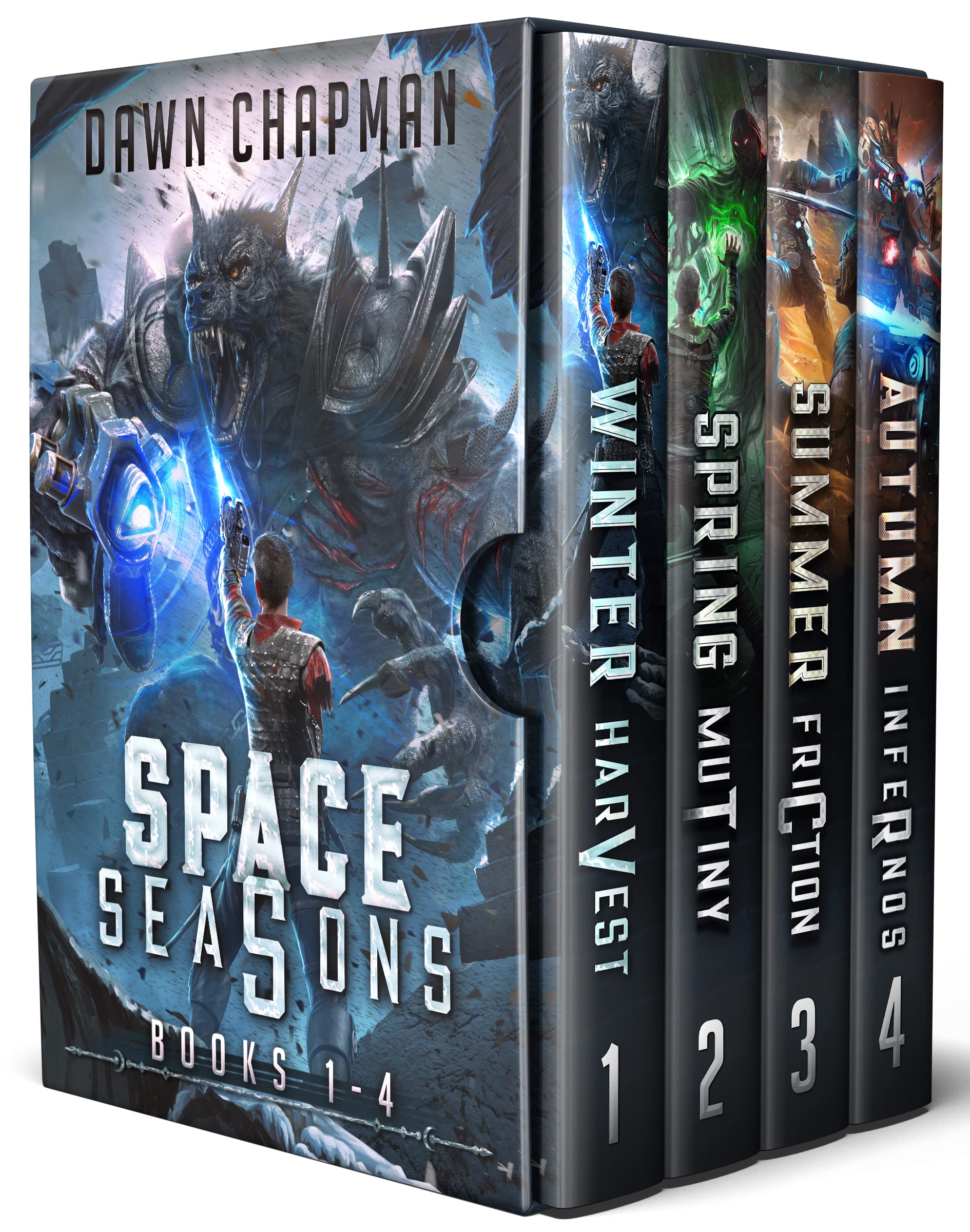 Space Seasons Omnibus: Books 1-4 in a LitRPG Sci-Fi Adventure by Dawn ...