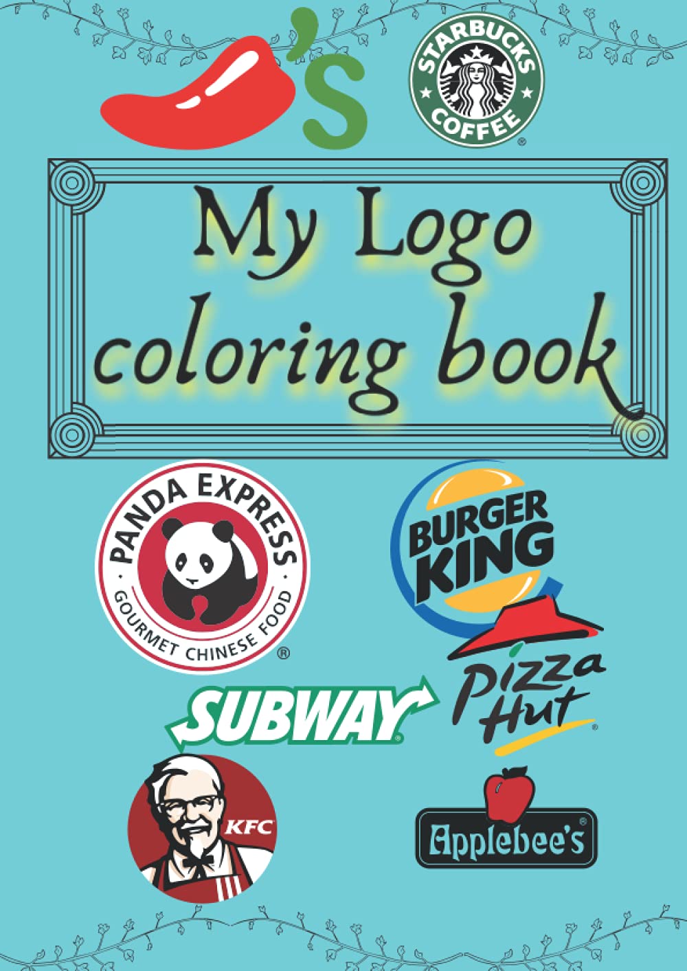 My logo coloring book: Fun coloring activity for kids and adults as ...