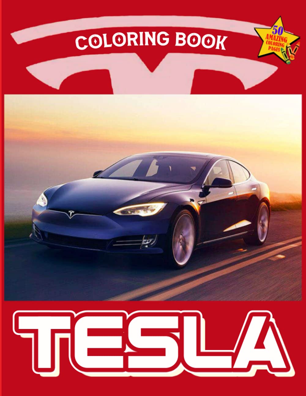 Tesla Coloring Book: Ultimate Coloring Book For Fan To Enhance ...