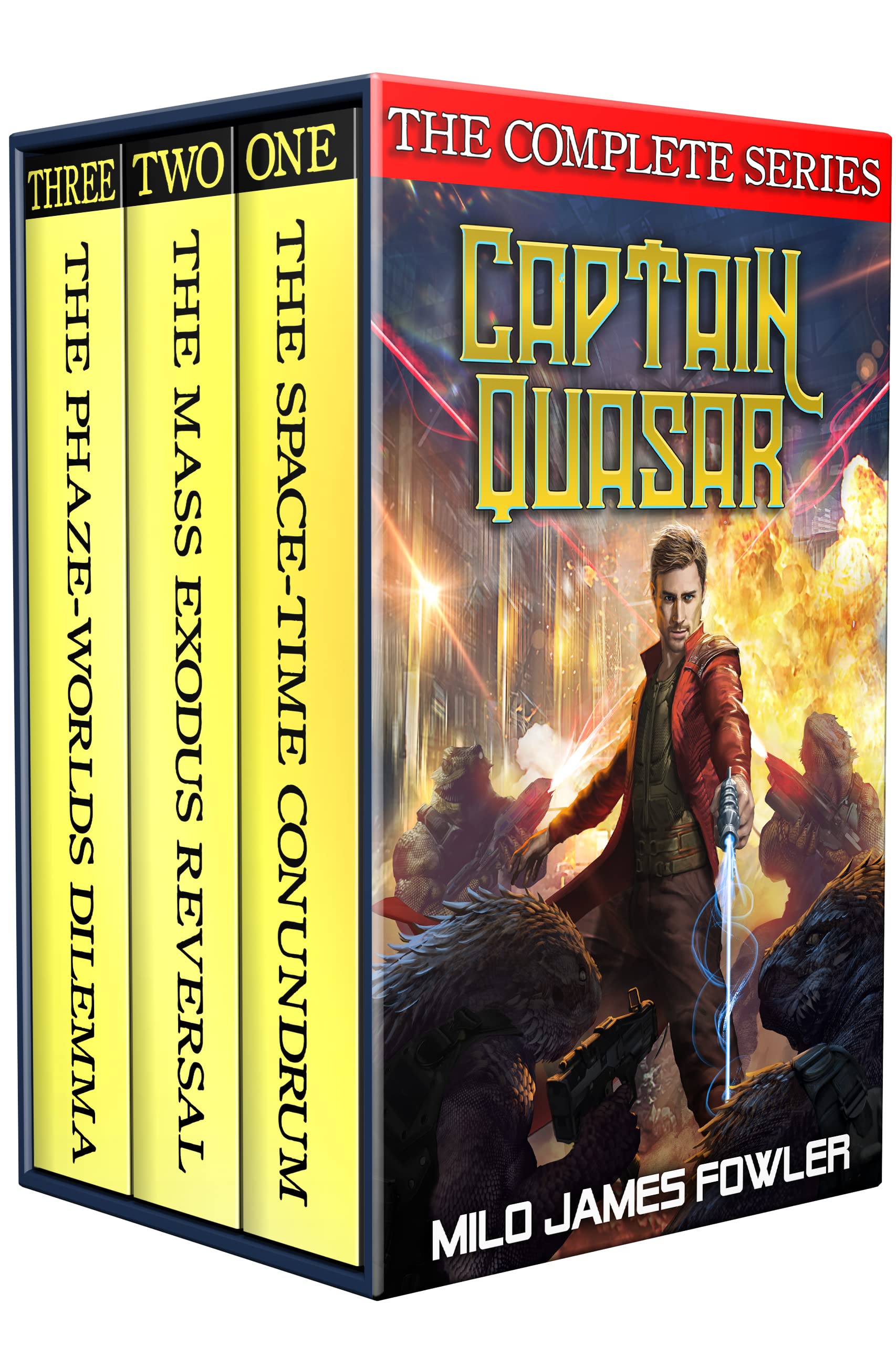 Captain Quasar: The Complete Series: A Humorous Space Opera Boxed Set ...
