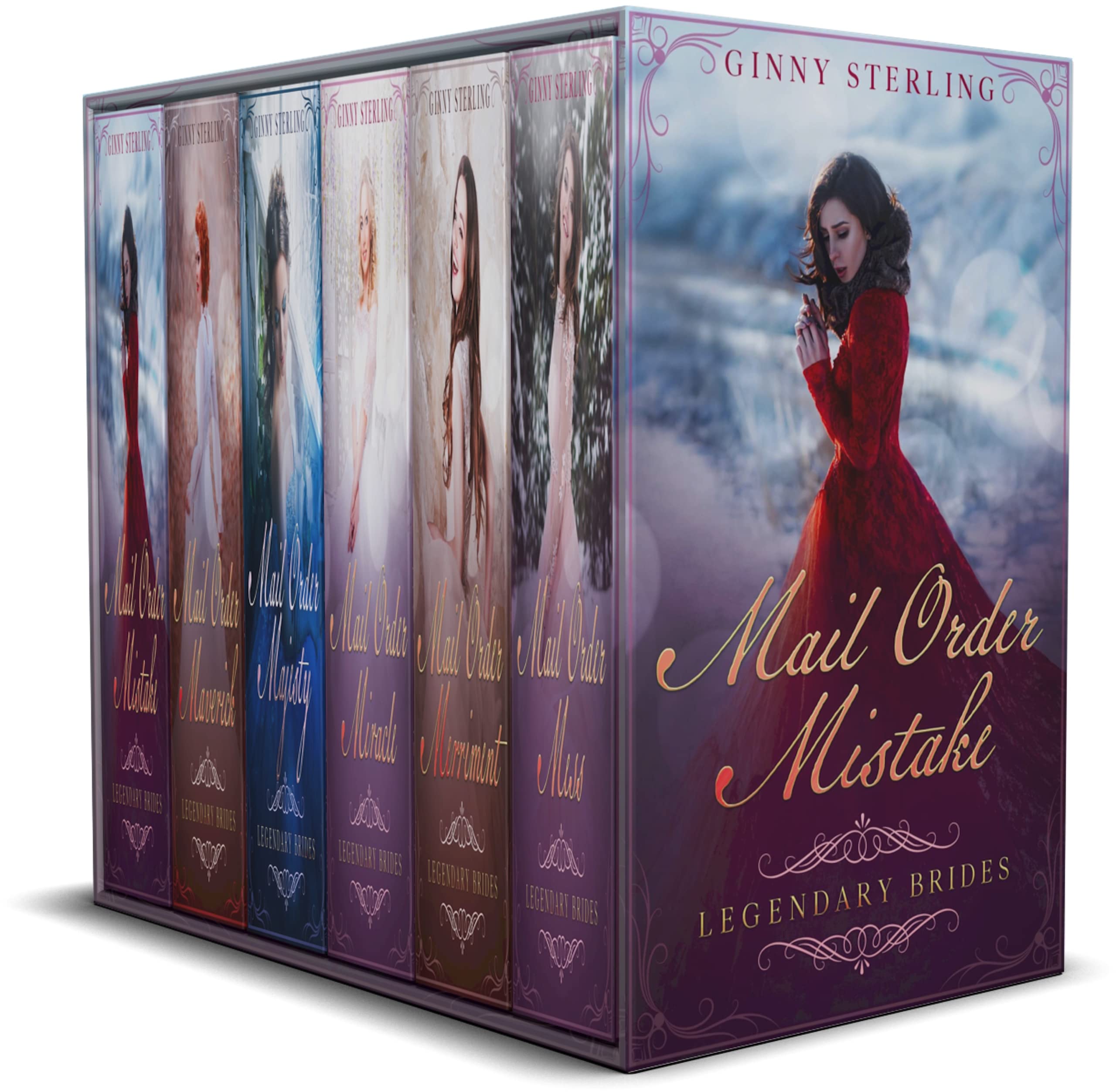 Legendary Brides Box Set (Legendary Brides #1-6) by Ginny Sterling ...