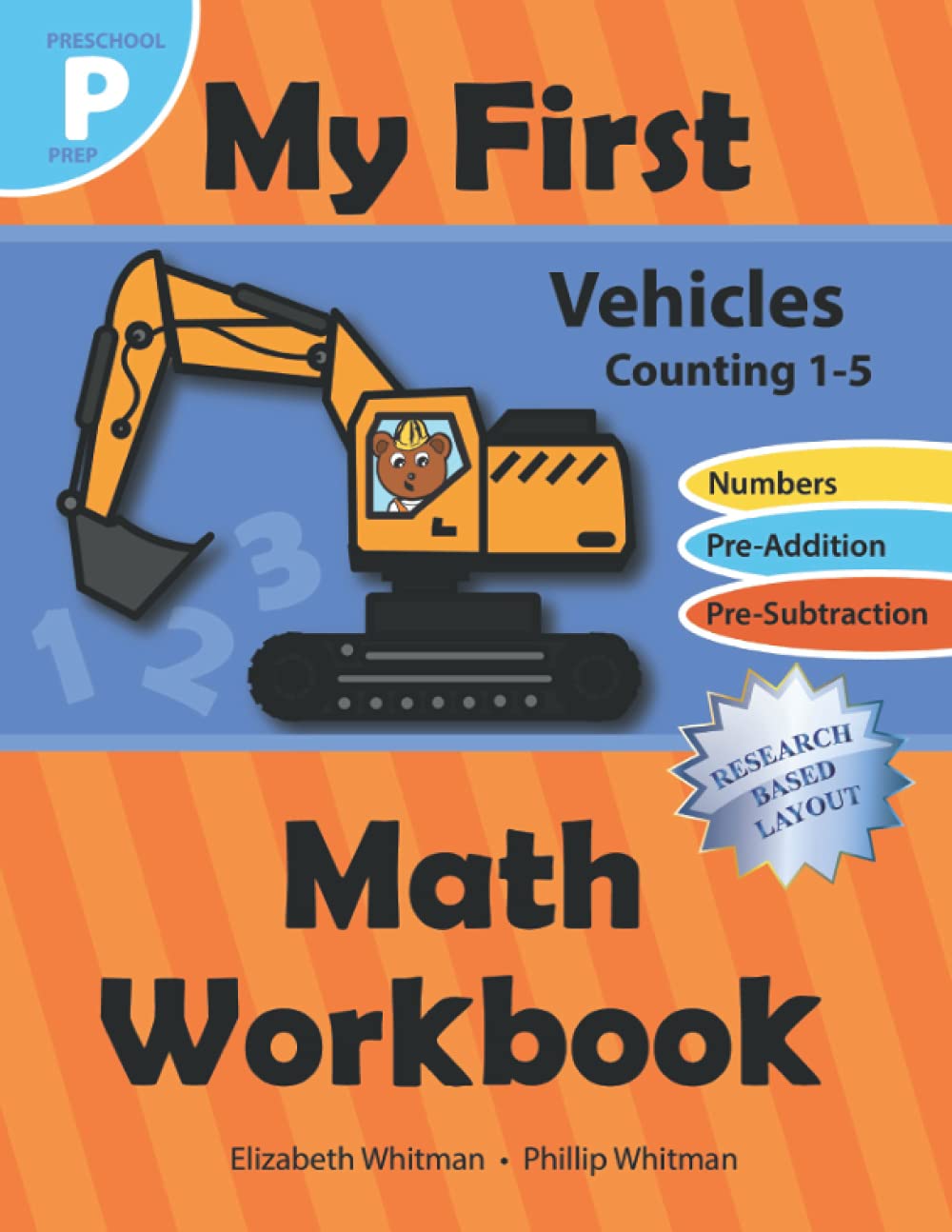 My First Math Workbook: Vehicles, Counting 1-5 by Elizabeth Whitman ...