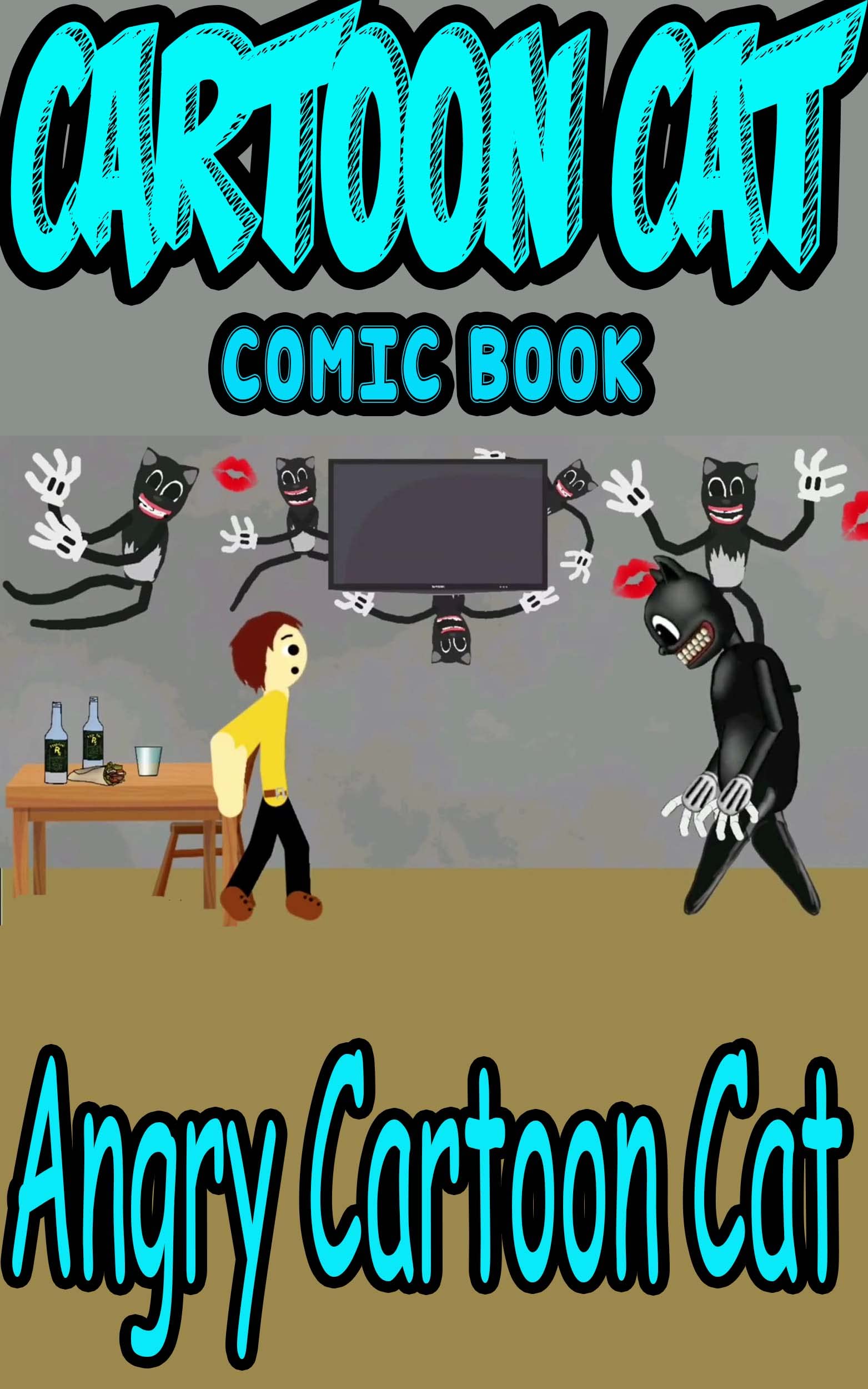 Cartoon Cat comic book: Angry Cartoon Cat by Juliette Cummings | Goodreads