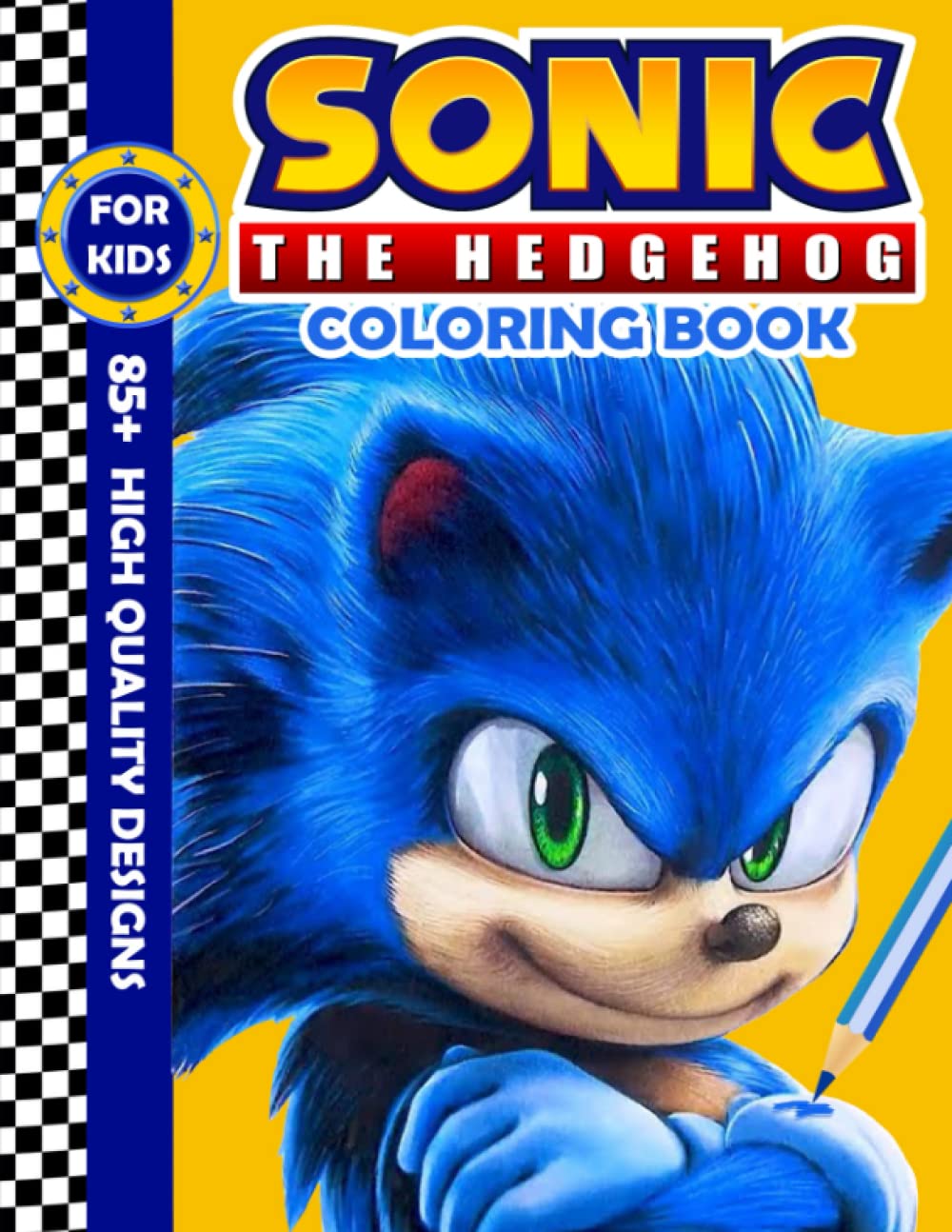 Sónic the Hedgehog Coloring Book for Kids: Jumbo Sónic the Hedgehog ...