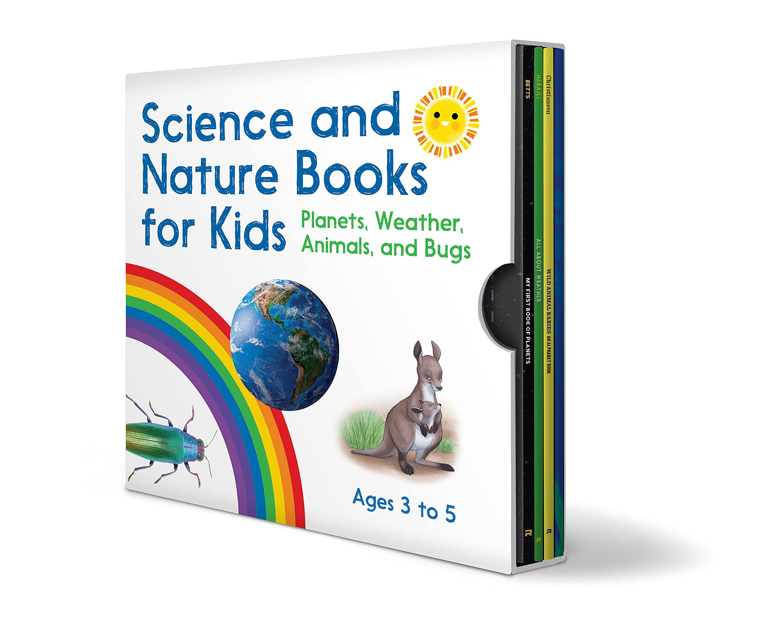 Science and Nature Books for Kids 3 to 5 Box Set: Planets, Weather ...