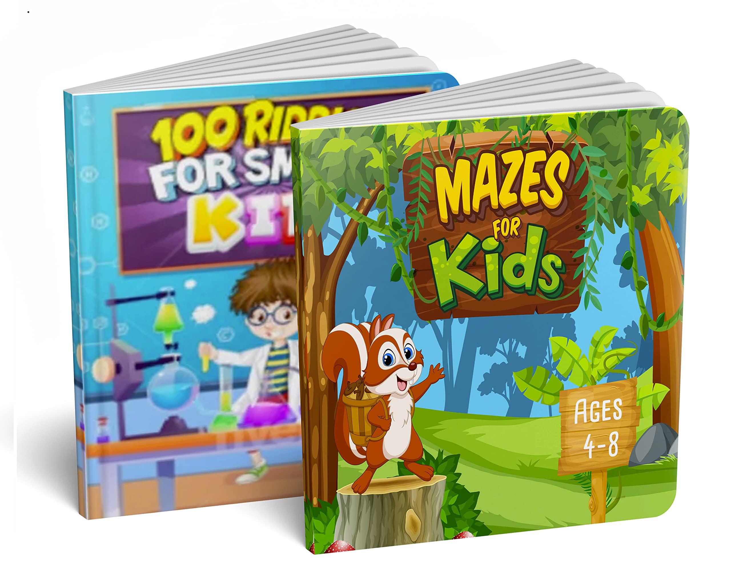Mazes and Riddles for Smart Kids: The funniest Mazes and brain teaser ...