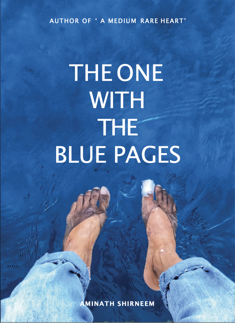The one with the blue pages by Aminath Shirneem | Goodreads