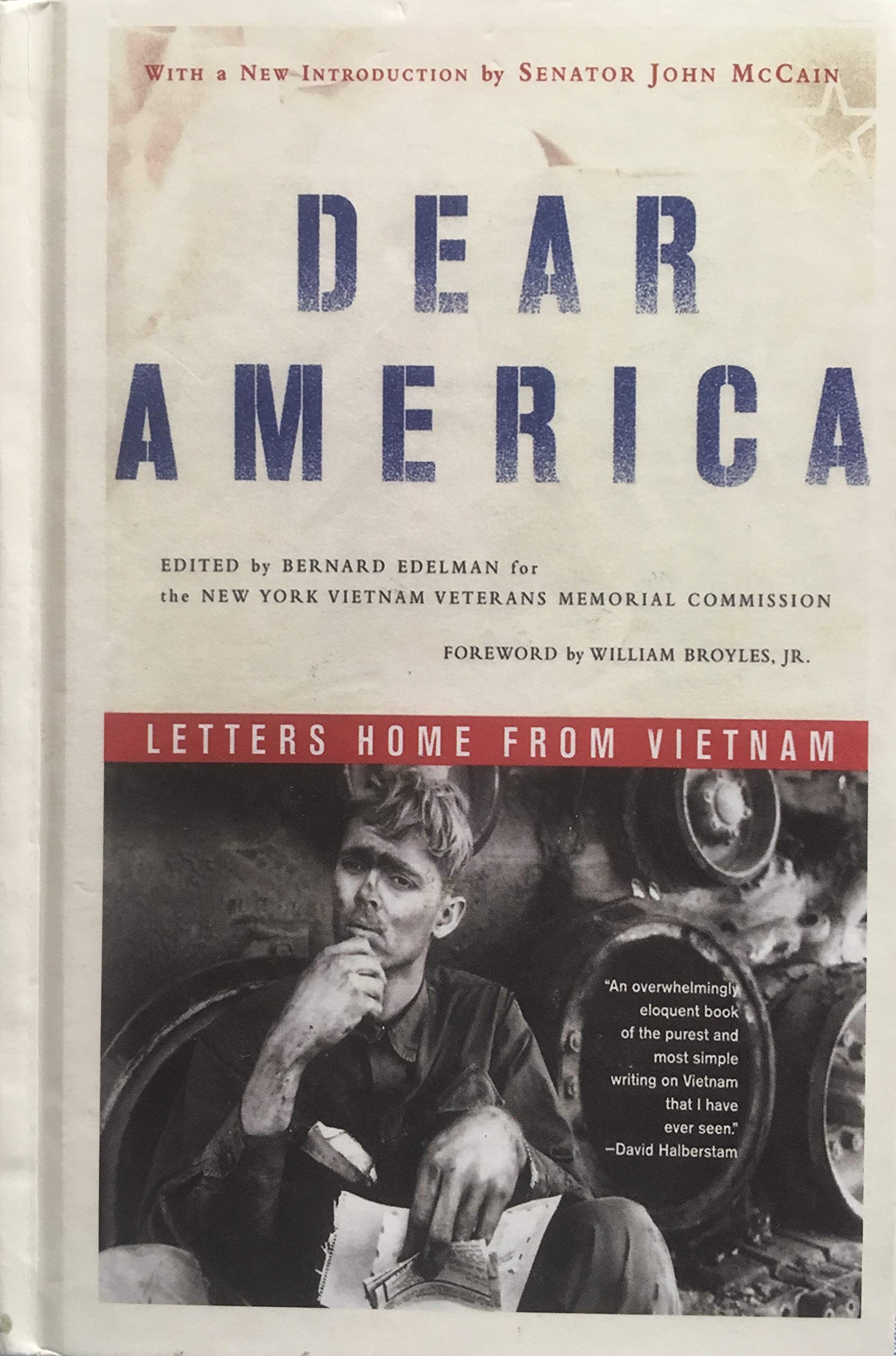 Dear America: Letters Home from Vietnam by Bernard Edelman | Goodreads