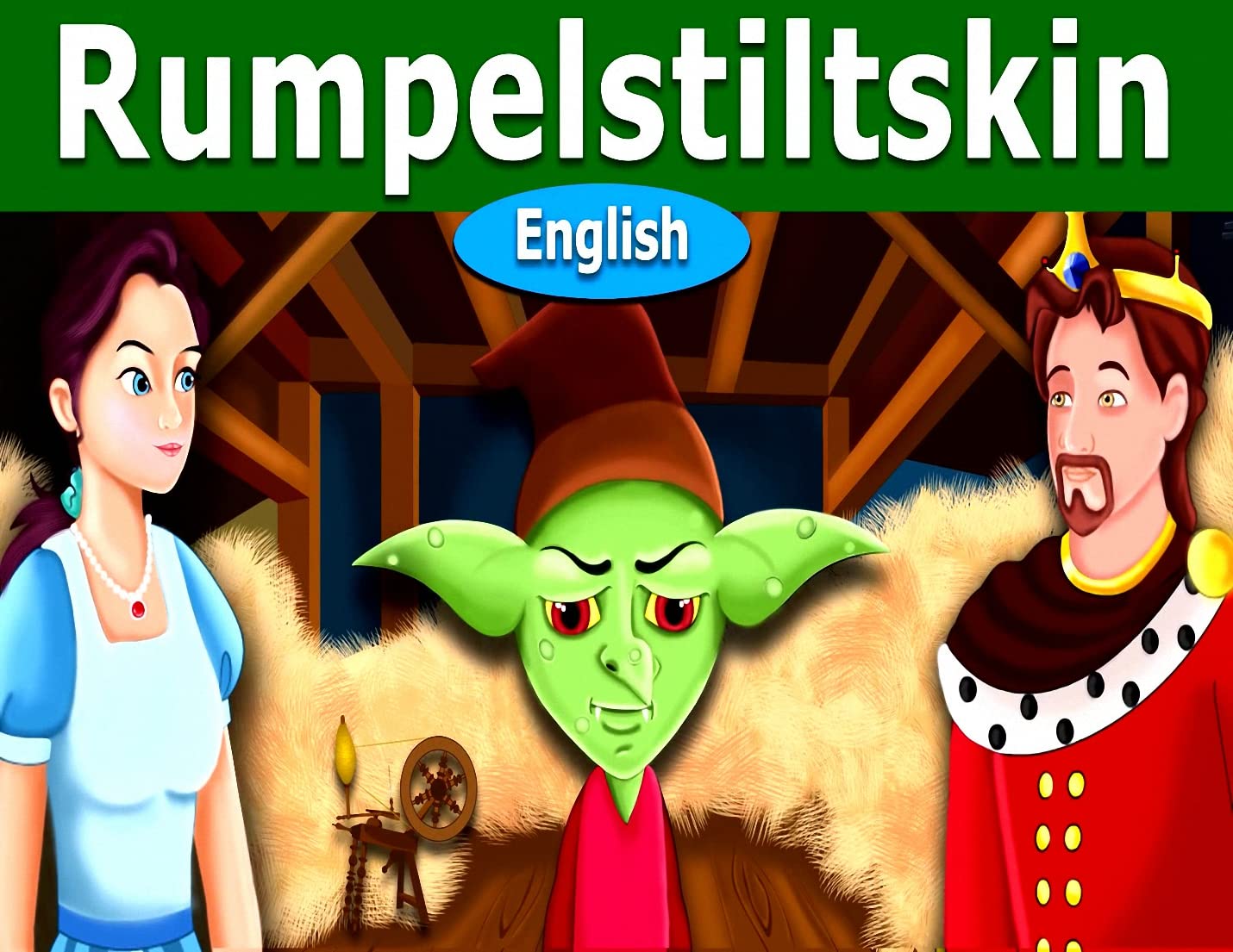 Rumpelstiltskin: English Fairy Tales Bedtime Stories 5-Minutes For Kids ...
