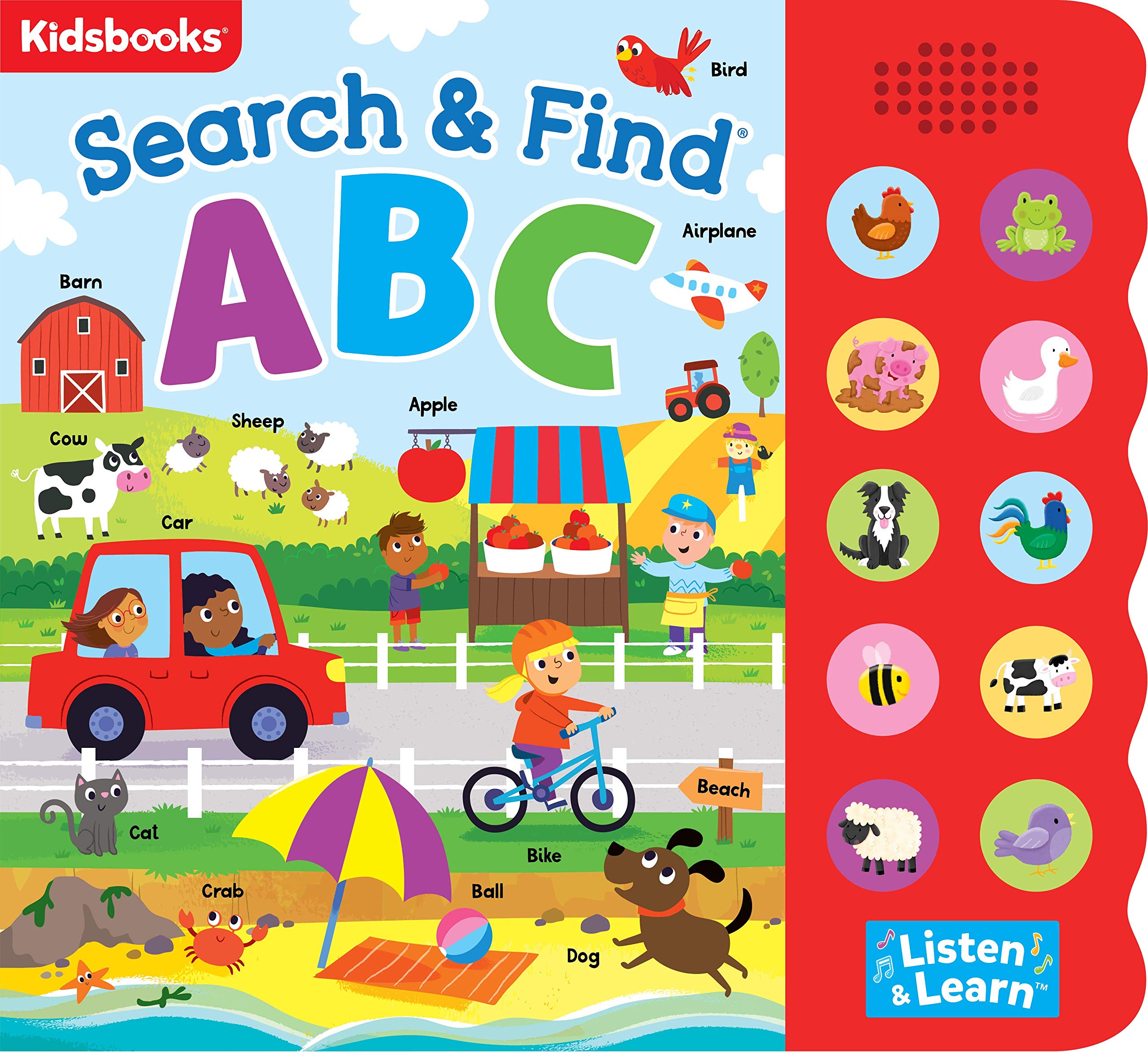 Search & Find: ABC Sound Book-With 10 Fun-to-Press Buttons, a Perfect ...