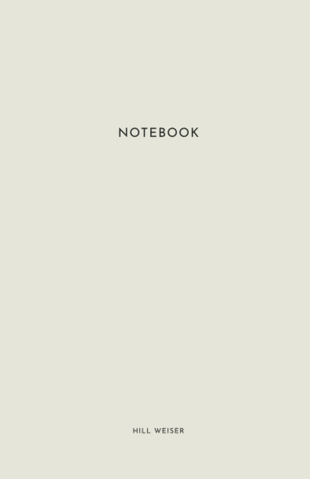 Notebook: Essentials Collection - Minimalistic Classic Lined Journal ...