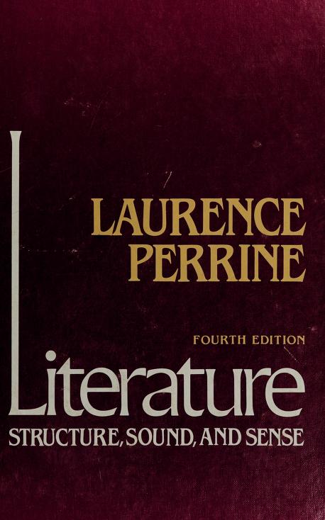 Literature: Structure, Sound, and Sense: Fourth Edition by Laurence ...