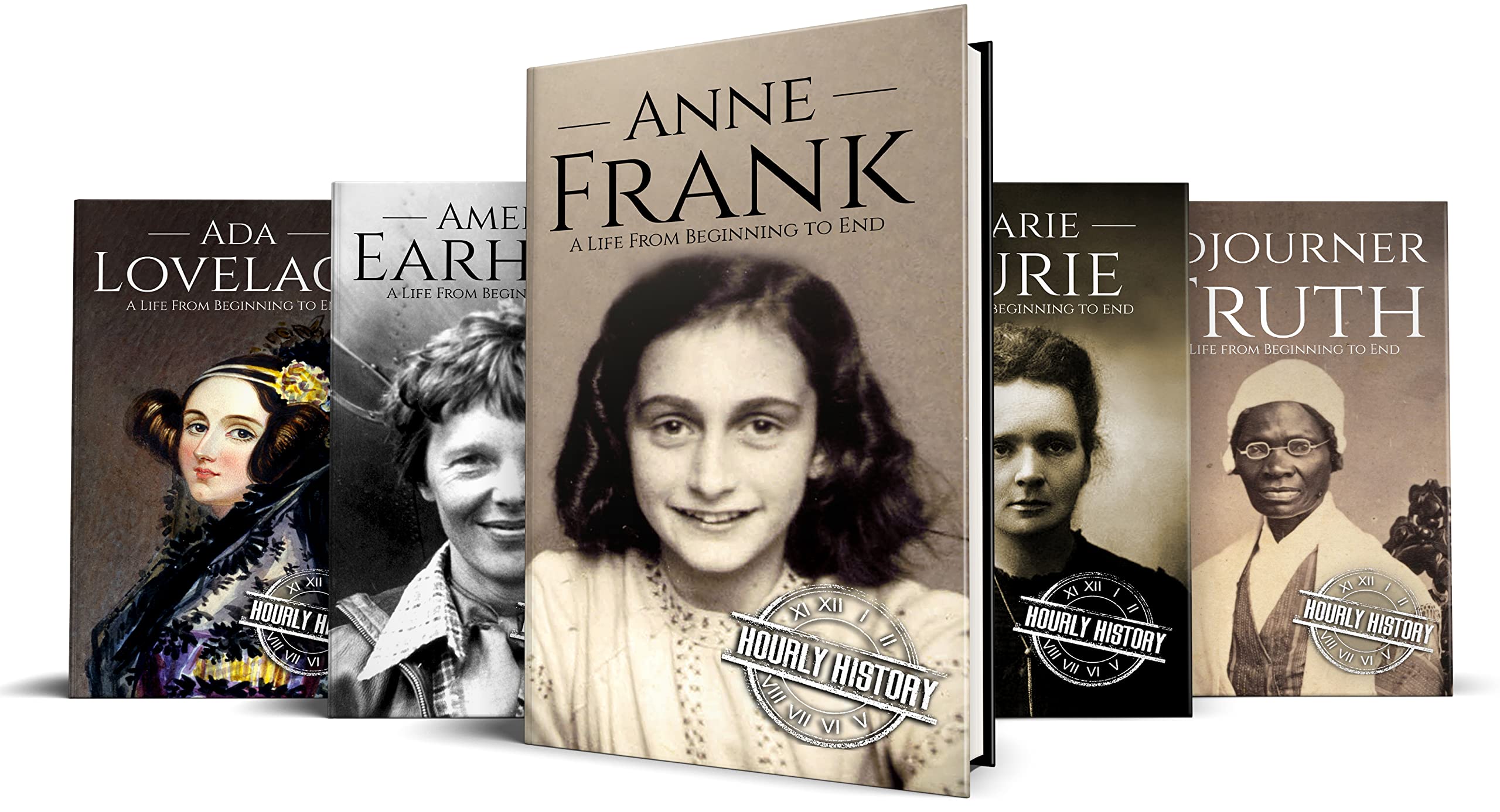Biographies of Women in History: Anne Frank, Amelia Earhart, Marie ...