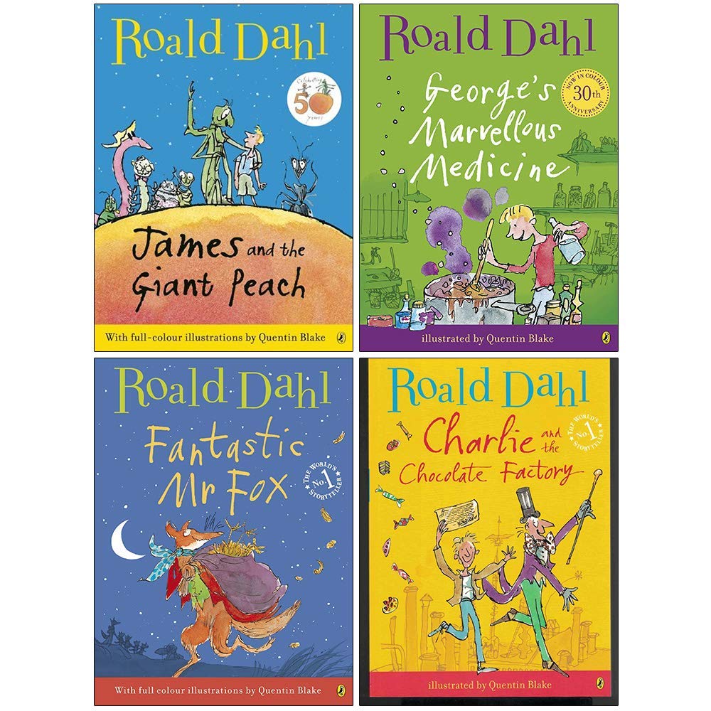 Roald Dahl Collection 4 Books Set by Roald Dahl | Goodreads