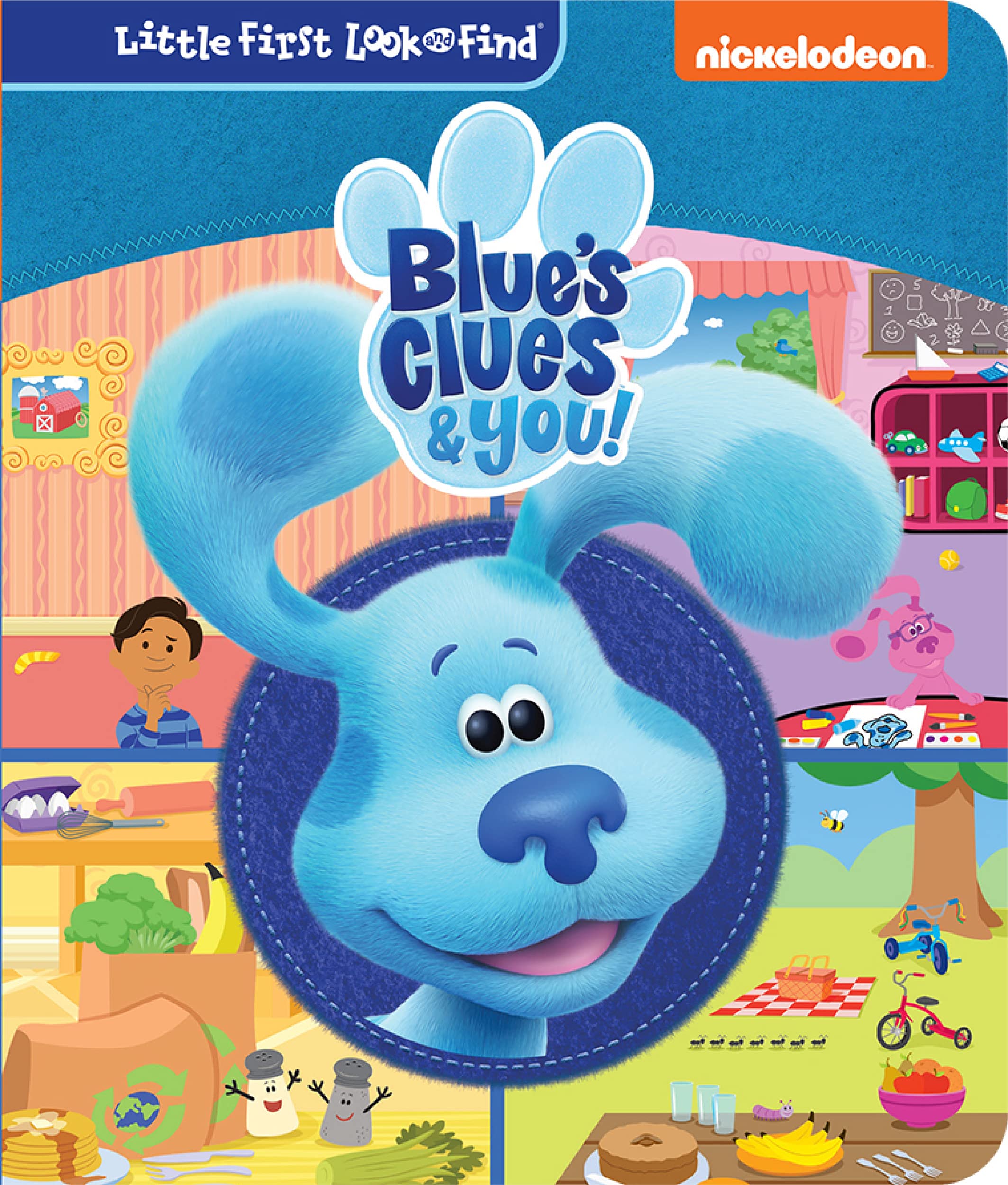 Nickelodeon Blues Clues & You! Little First Look and Find Activity Book ...