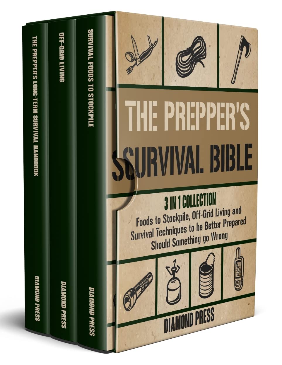 The Prepper's Survival Bible: 3 in 1 Collection | Foods to Stockpile ...
