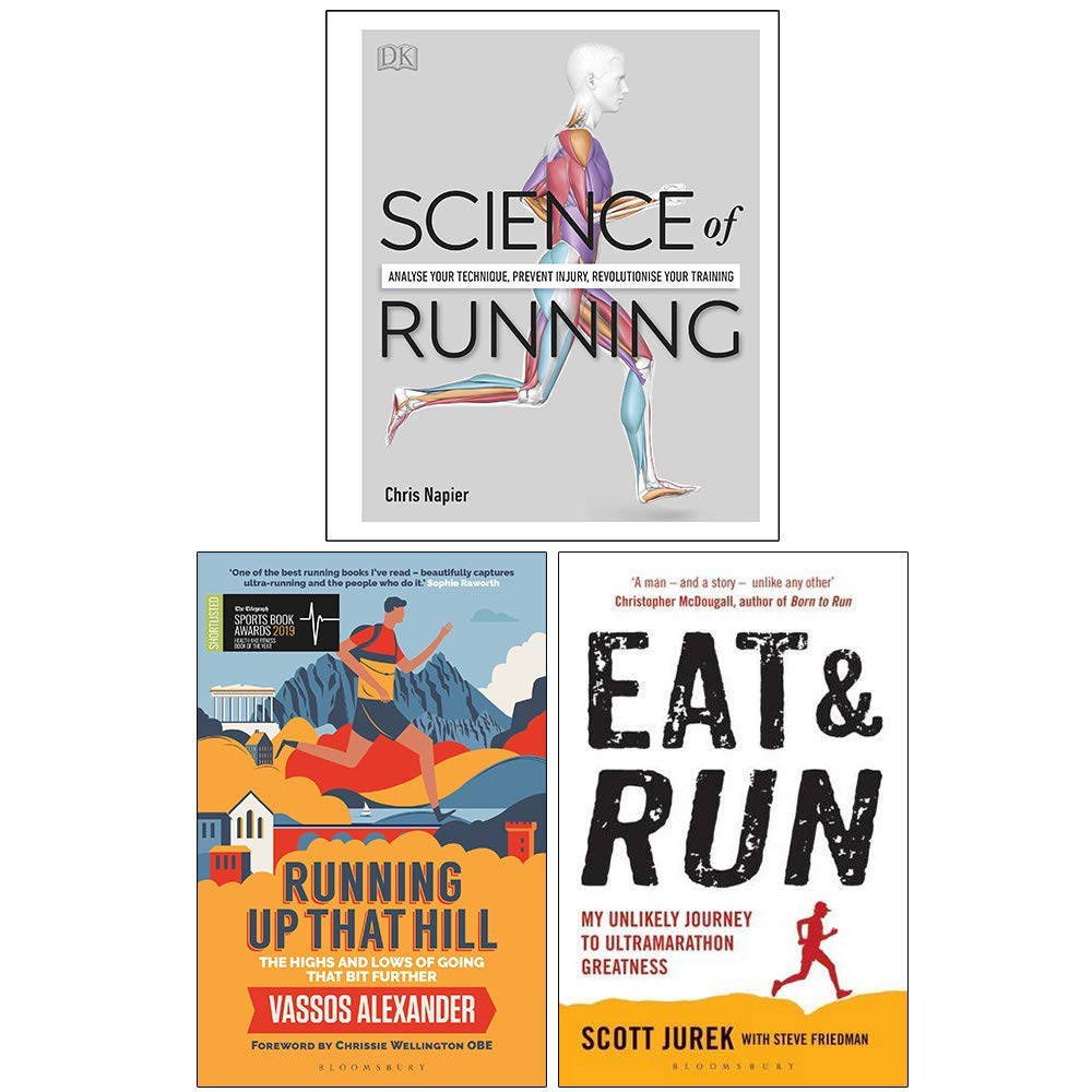 Science of Running, Running Up That Hill, Eat and Run 3 Books ...
