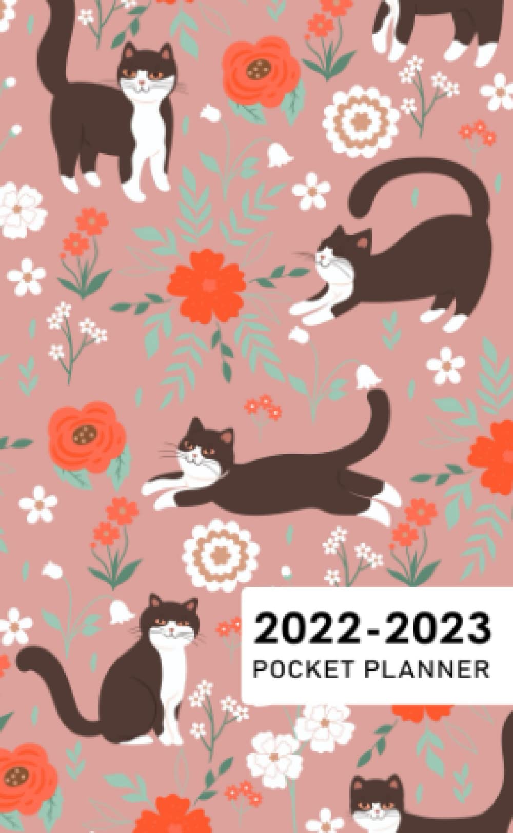 2022-23 Cats Calendar: 2022-2023 Two Year Pocket Planner Monthly ...