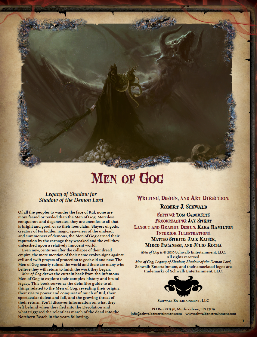 Men of Gog by Robert J Schwalb | Goodreads