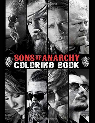 Sons Of Anarchy Coloring Book: An Interesting Coloring Book With Tons ...
