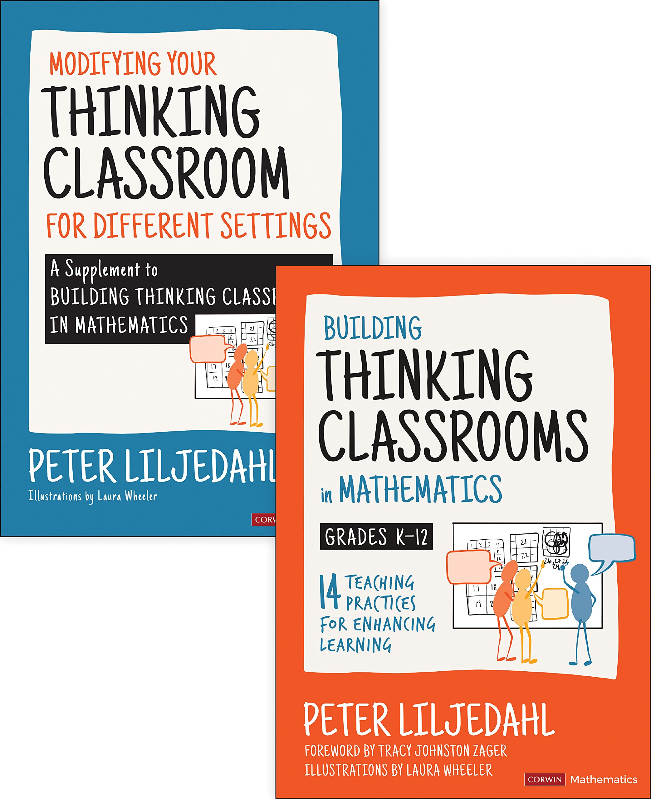 BUNDLE: Liljedahl: Building Thinking Classrooms in Mathematics, Grades ...