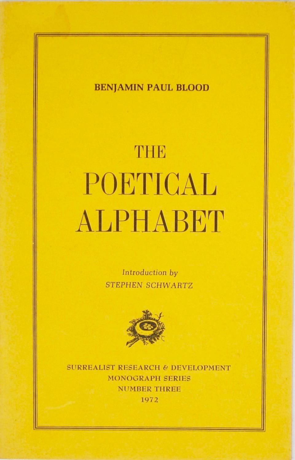The Poetical Alphabet by Benjamin Paul Blood | Goodreads