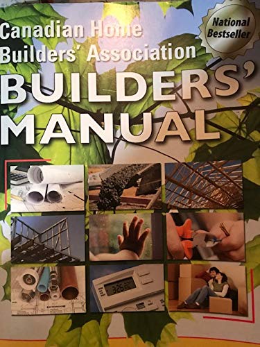 CHBA Builders' Manual by Canadian Home Builders' Association | Goodreads