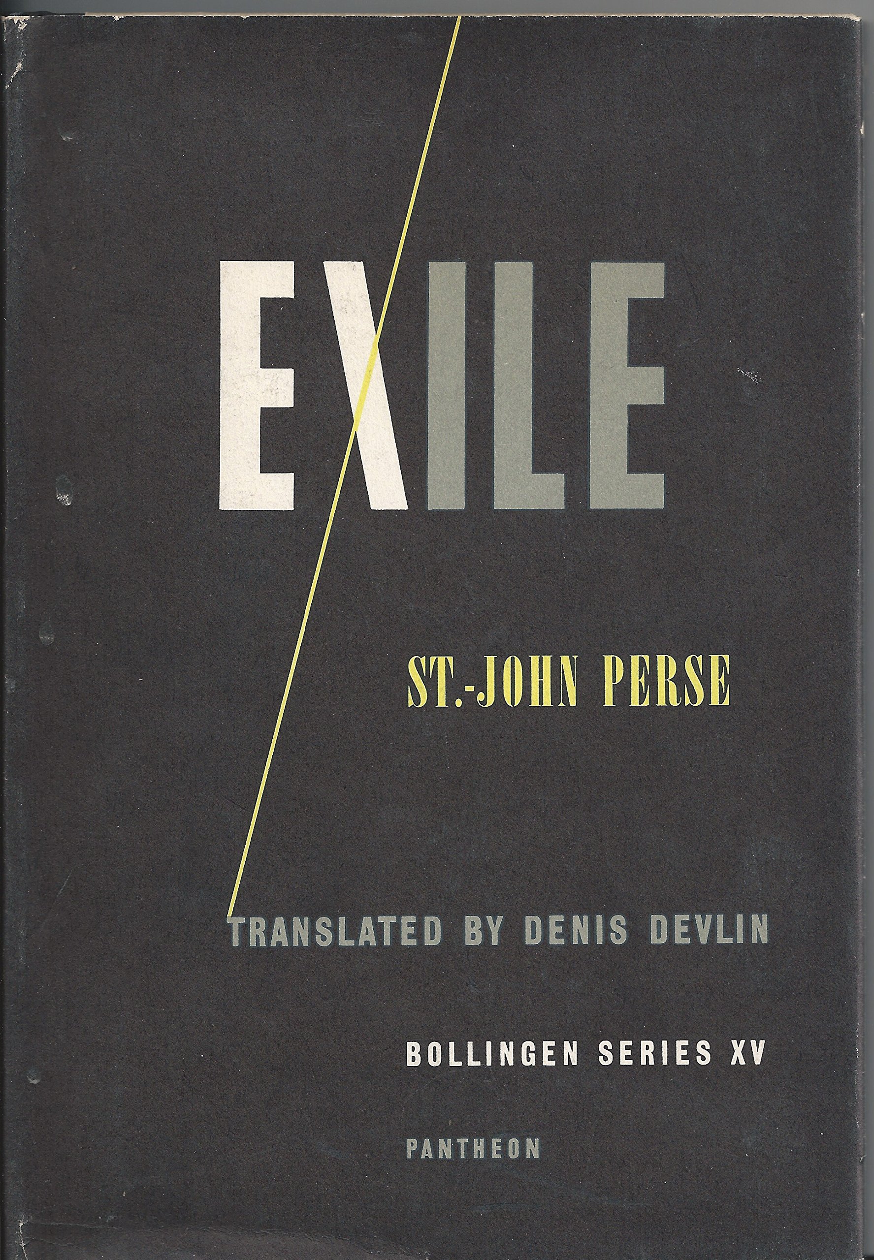 Exile and Other Poems (Works by St.-John Perse) by Saint-John Perse ...