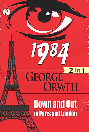 1984 and Down and Out in Paris and London Combo Set of 2 Books by ...