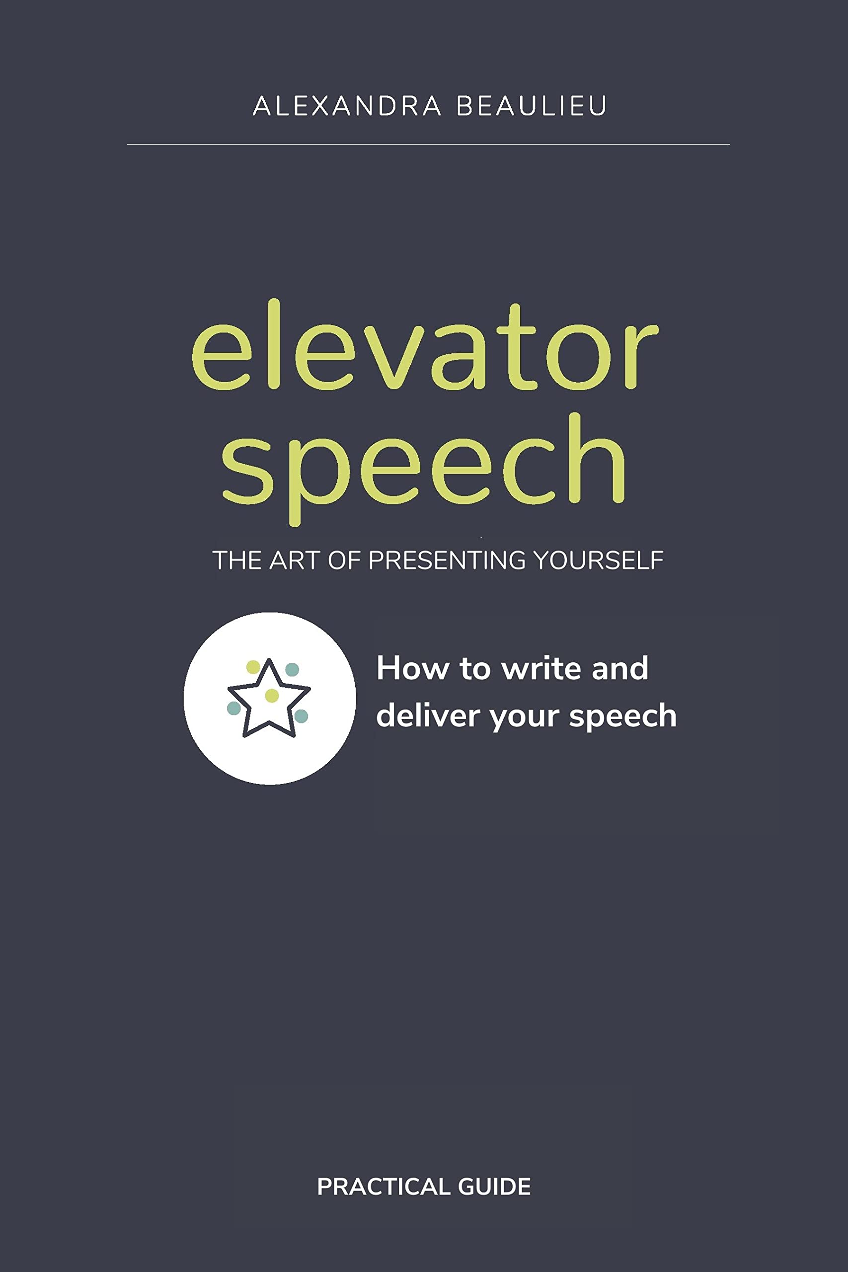elevator speech: the art of presenting yourself by Alexandra Beaulieu ...