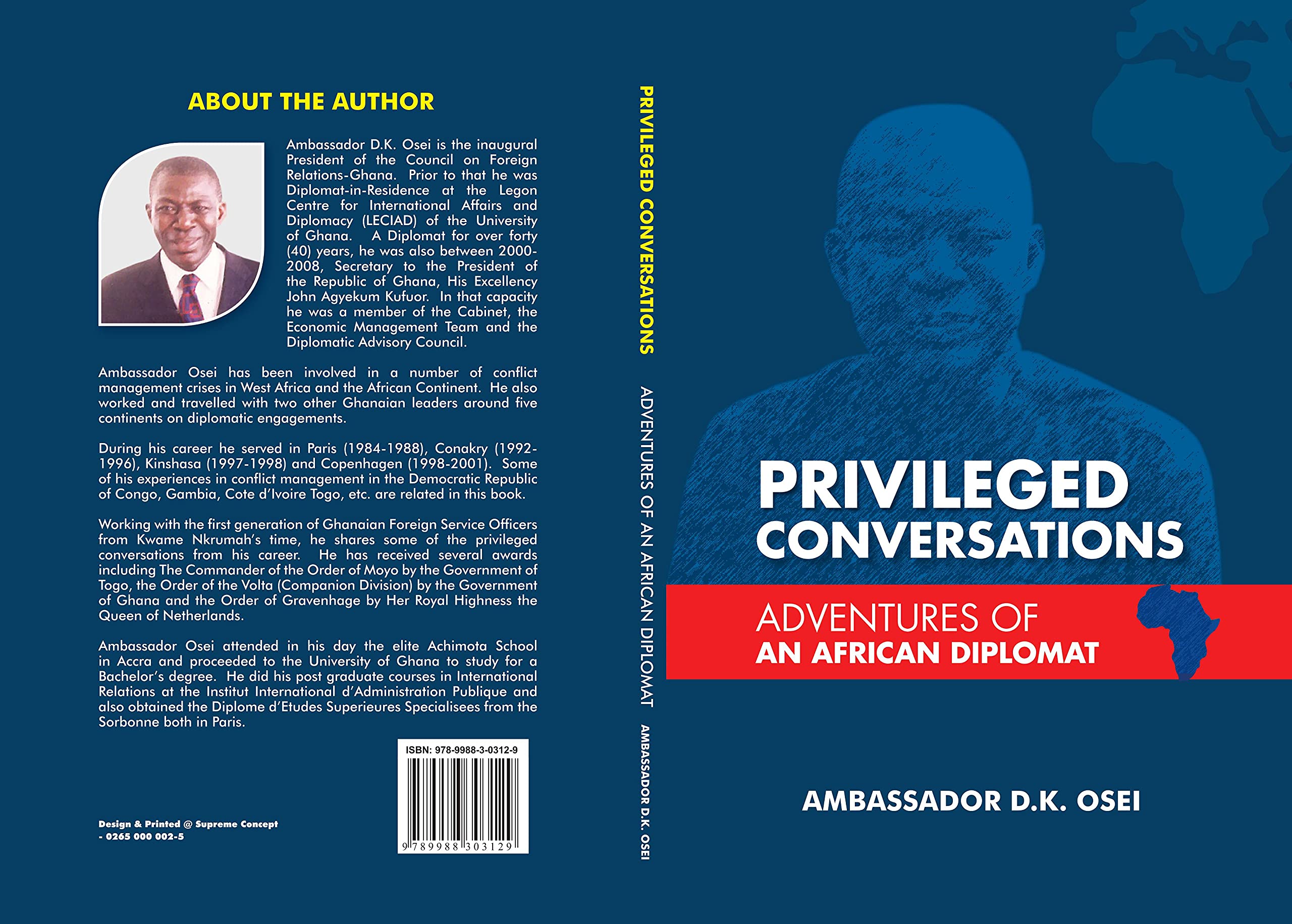 Privileged Conversations: Adventures of an African Diplomat by D.K. Osei | Goodreads
