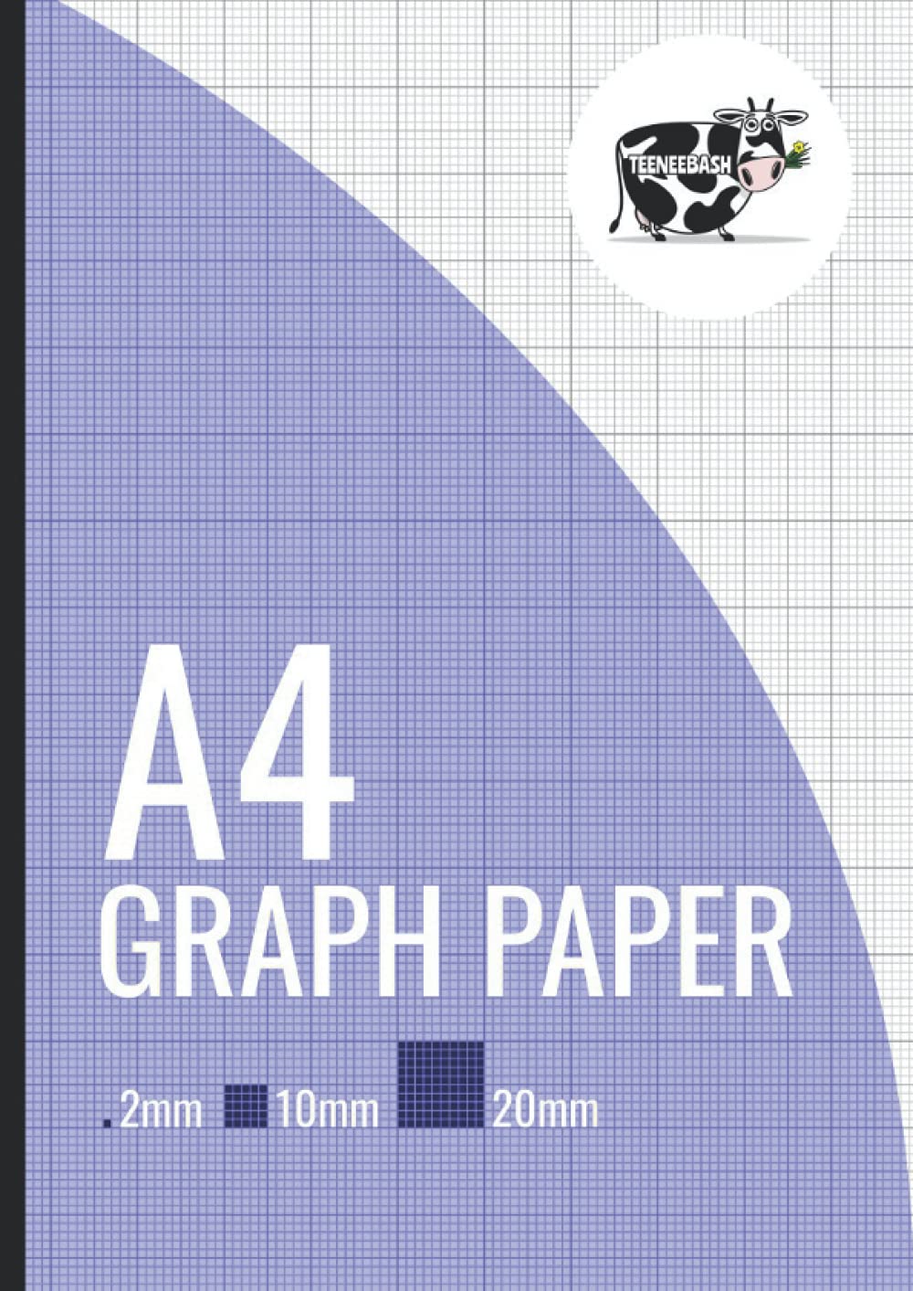 A4 Graph Paper: 100 Pages, 2mm Squares, Metric Quad Ruled Composition ...
