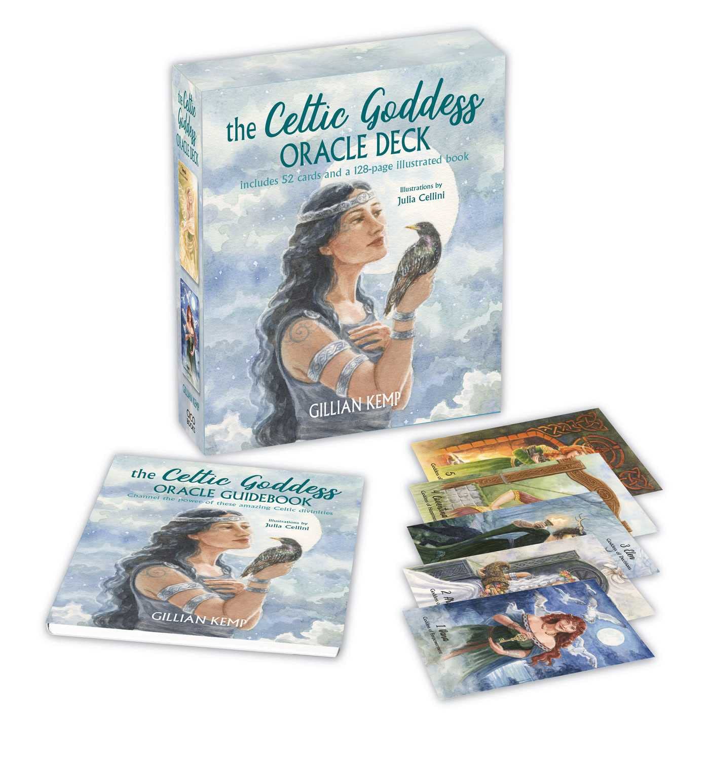 The Celtic Goddess Oracle Deck: Includes 52 cards and a 128-page ...