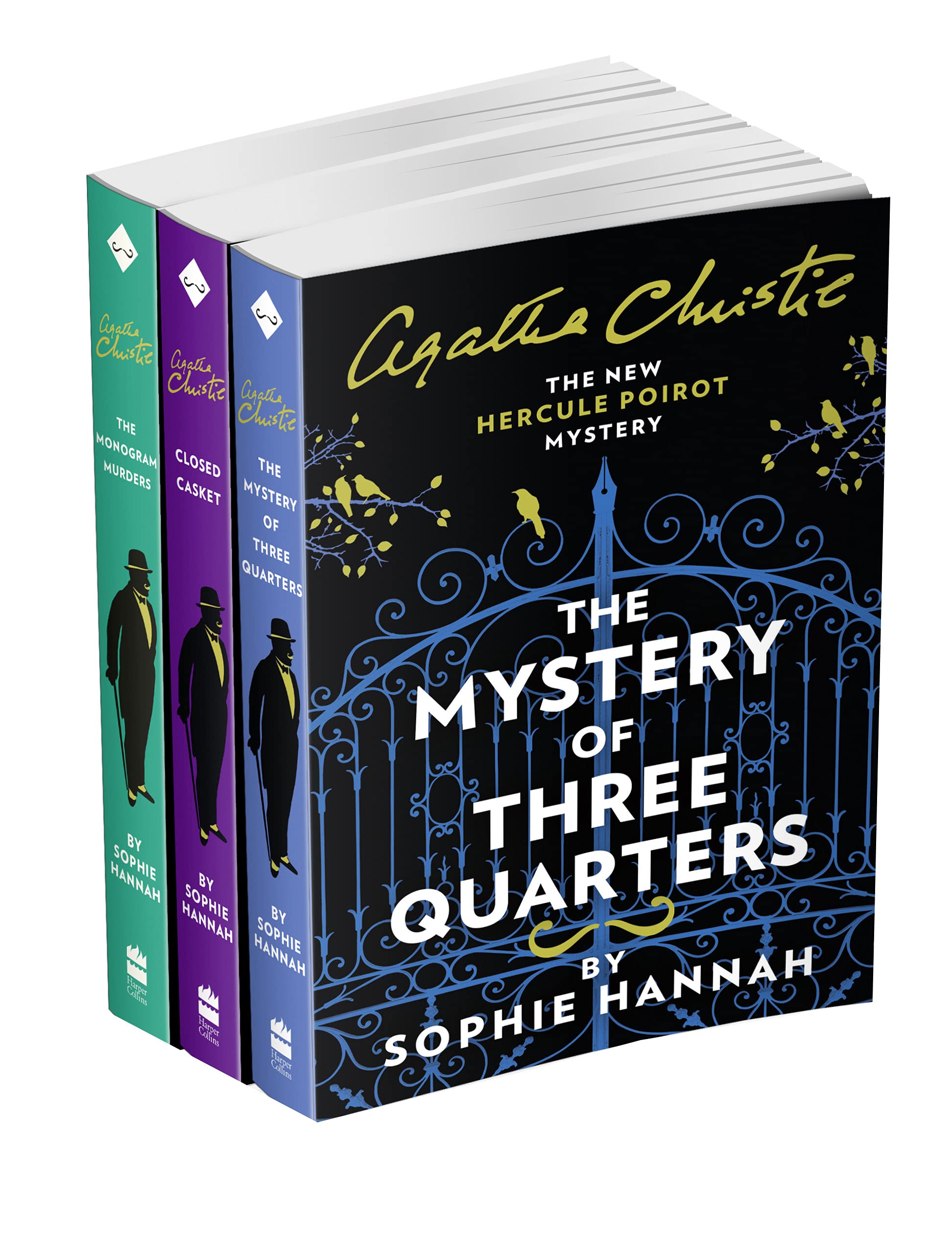 Sophie Hannah Hercule Poirot Series 3 Books Collection Set by Sophie ...