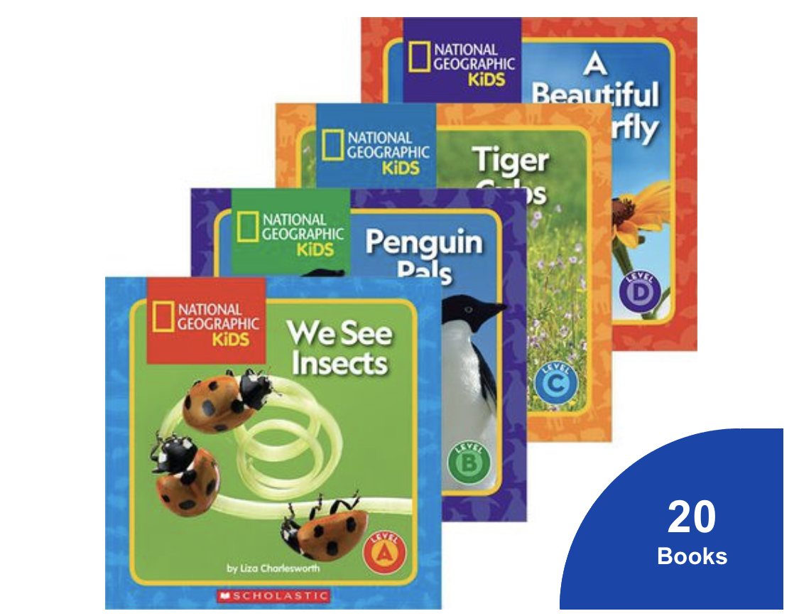 National Geographic Kids: Guided Reader Pack A-D by Liza Charlesworth ...