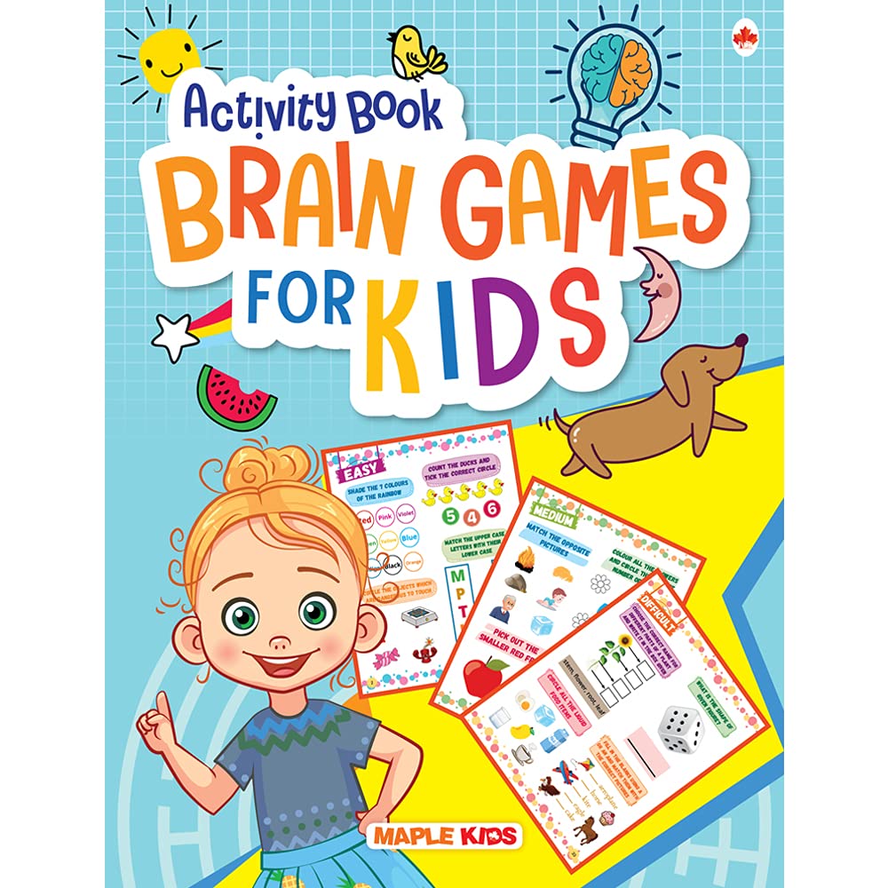 Brain Boosting Activity Book for Kids - 200+ Activities for Age 3+ by ...