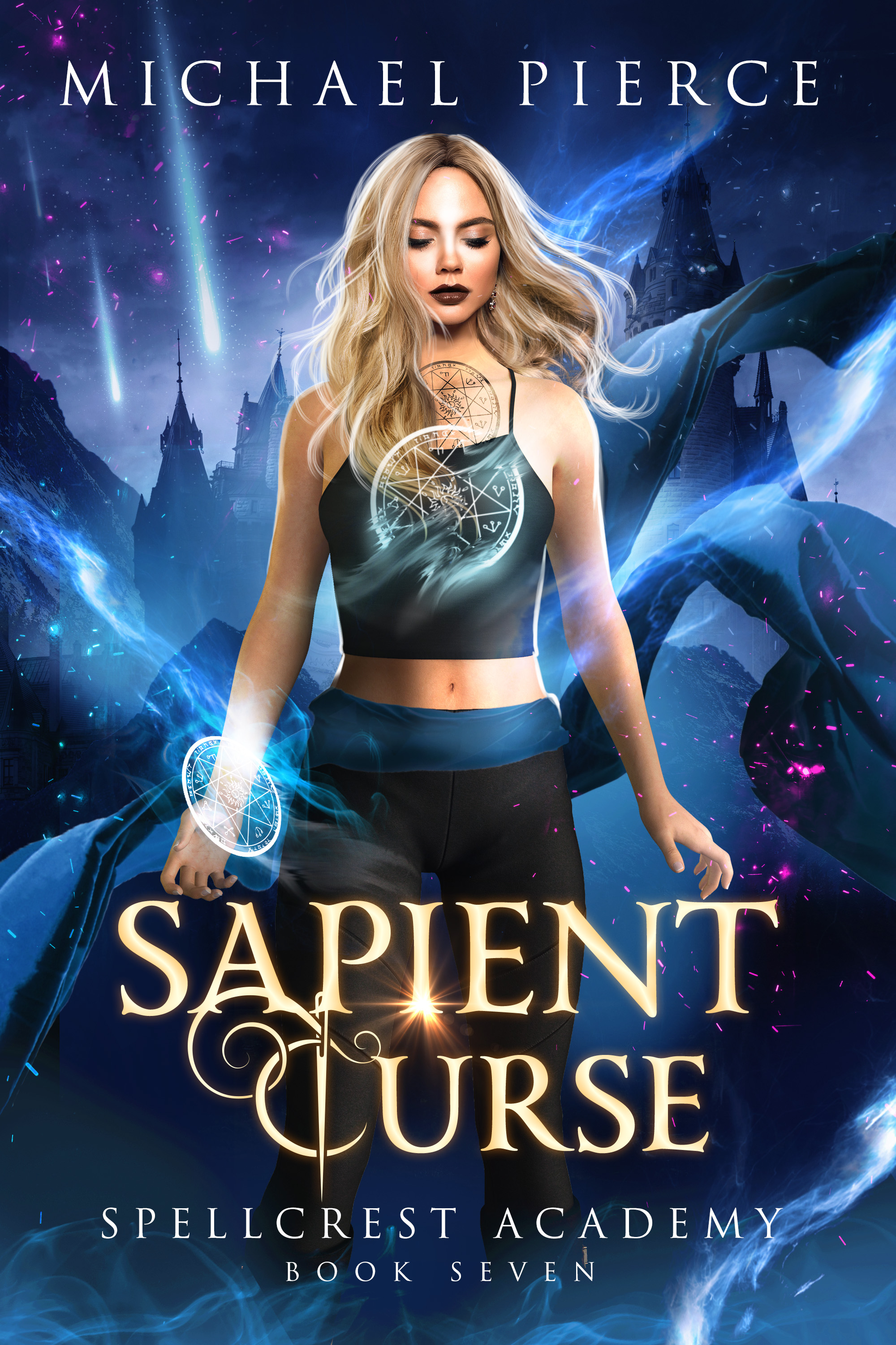 Sapient Curse (Spellcrest Academy #7) by Michael Pierce | Goodreads