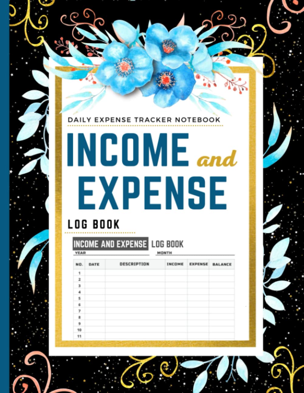 Income And Expense Log Book: Simple Income Expense Record Tracking Book ...