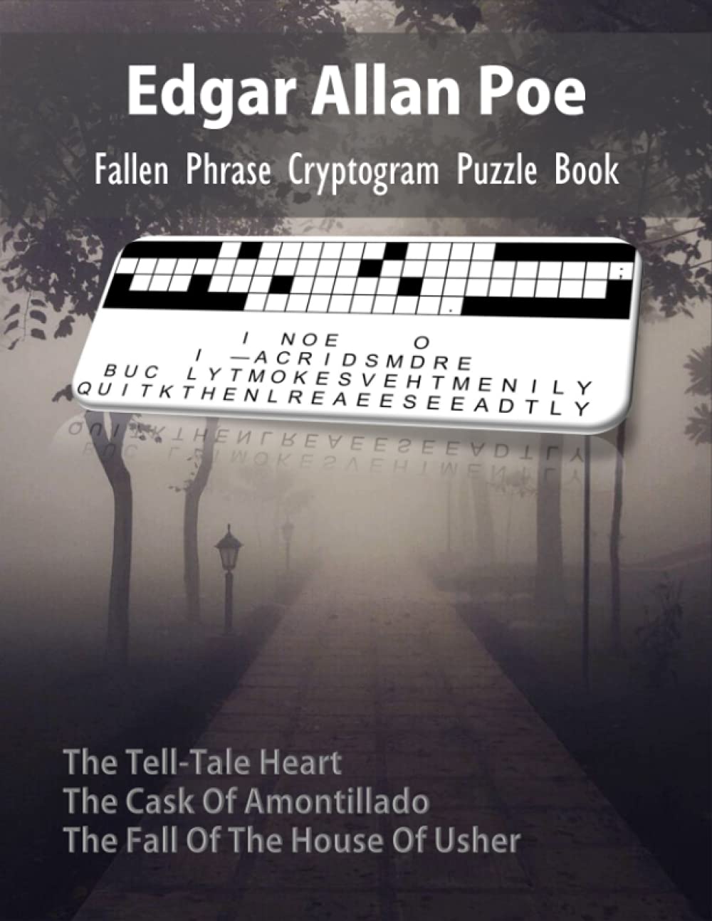 Edgar Allan Poe Fallen Phrase Cryptogram Puzzle Book. The Tell-Tale ...