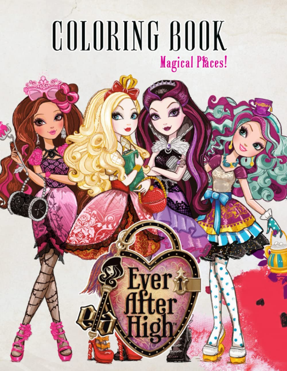 Magical Places! - Ever After High Coloring Book: Unleash Artistic ...