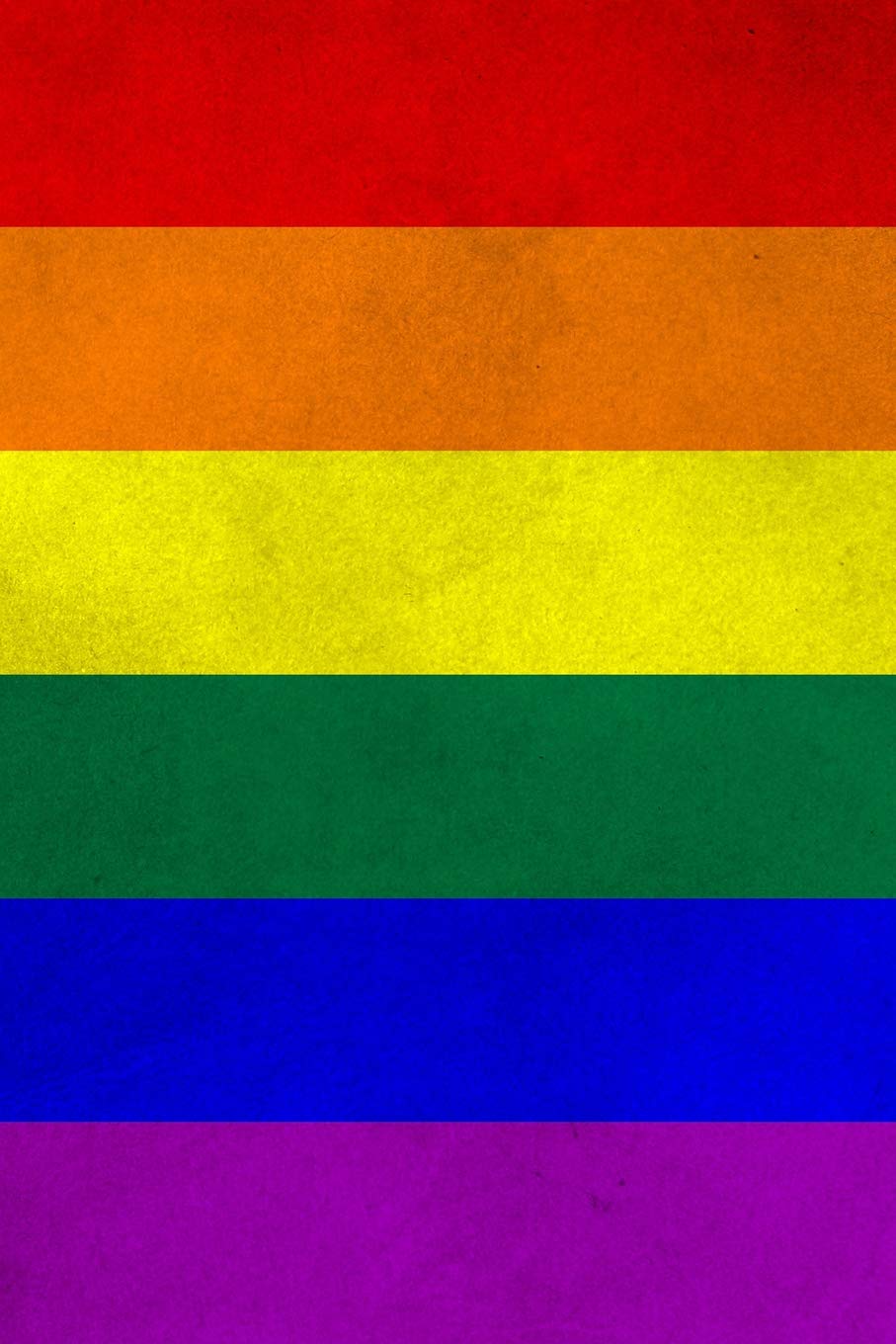 LGBTQ Pride Flag Sketchbook: 6" x 9" 200 Page / 100 Sheet Blank Sketch Book Journal by Whee ...