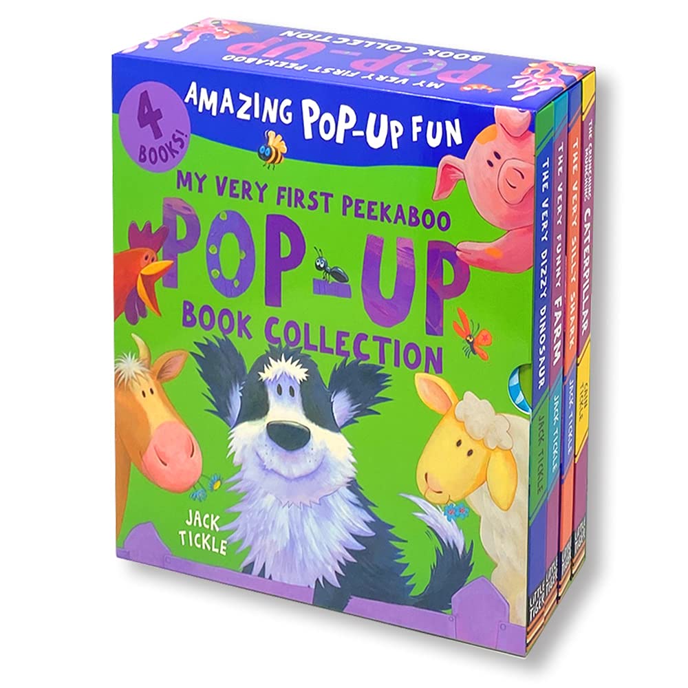 Amazing Pop-Up Fun My Very First Peekaboo 4 Books Collection Box Set by ...